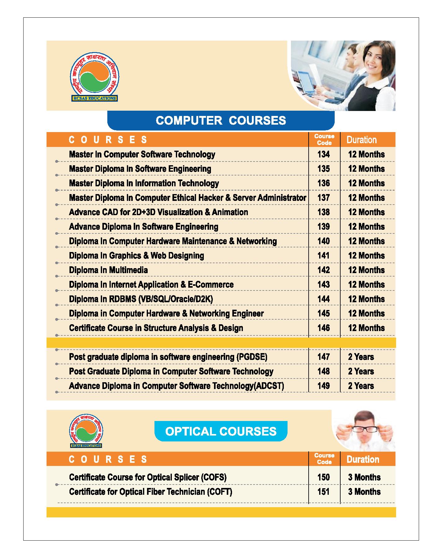 Courses – RCSAS Educations Private limited